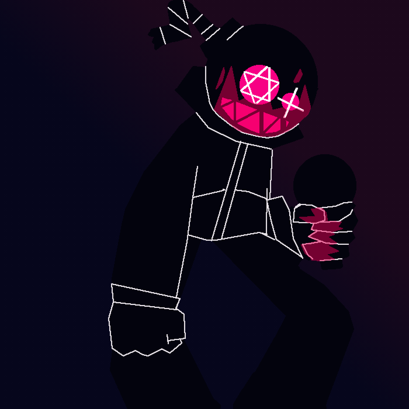 Pixilart - Corrupted whitty by oppiworlds27