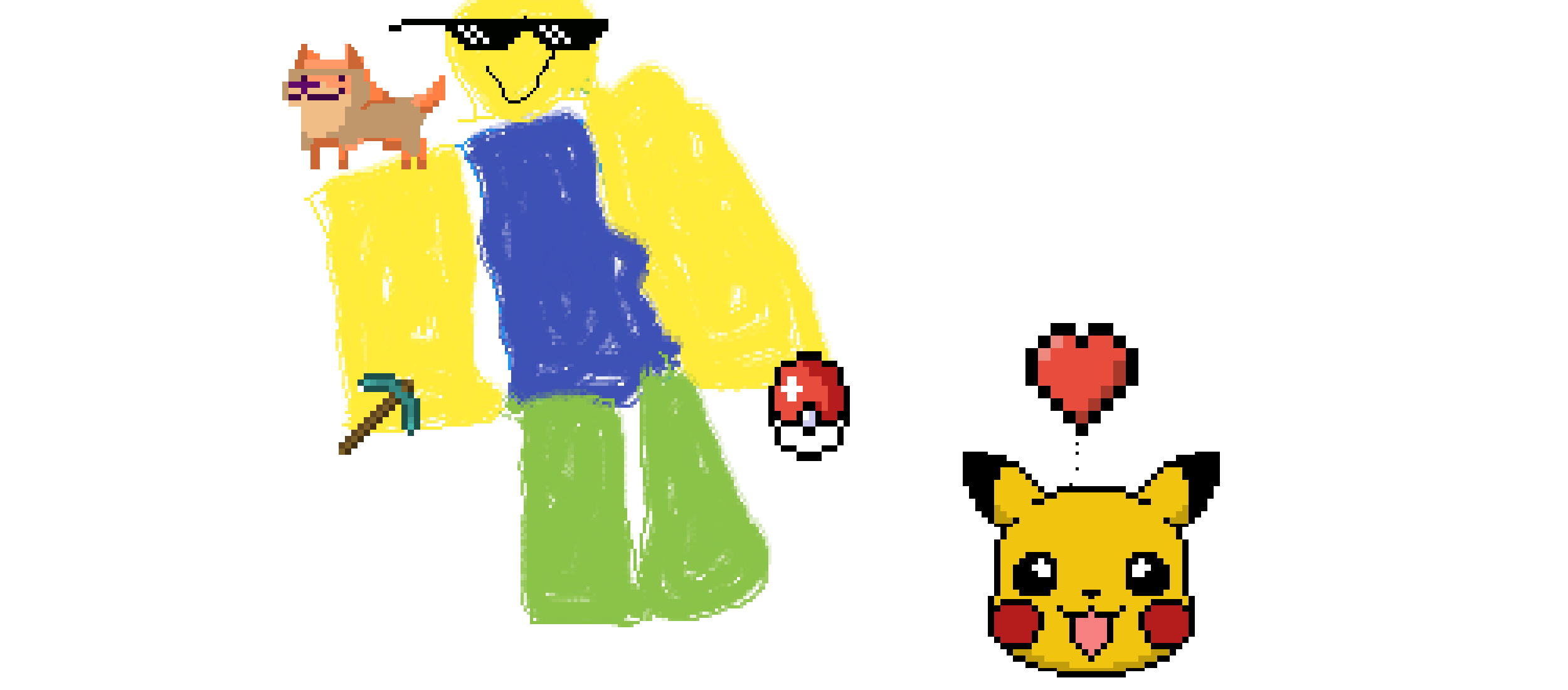 Pikachu Drawings In Love