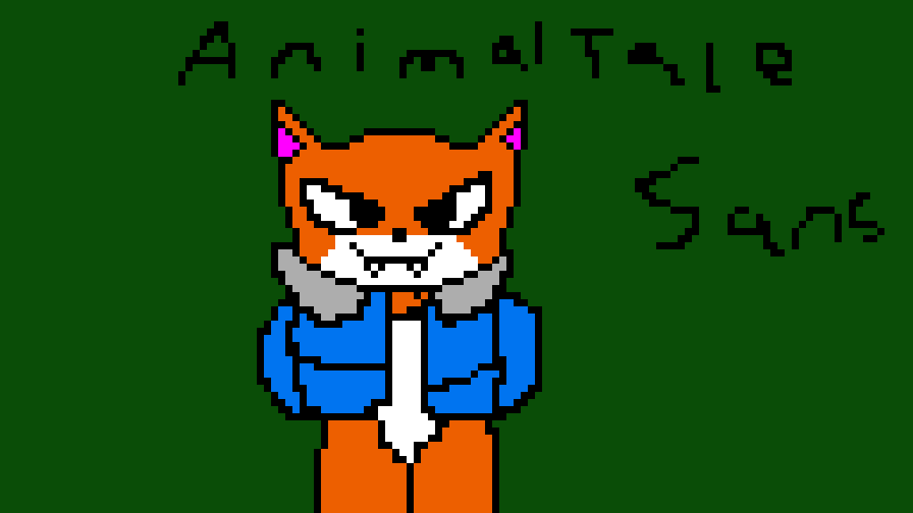Editing AnimalTale Sans - Free online pixel art drawing tool - Pixilart