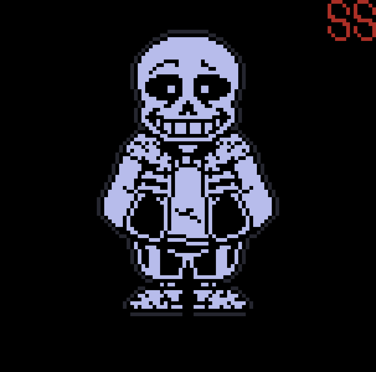 Pixilart - OuterTale Sans Again by projectile
