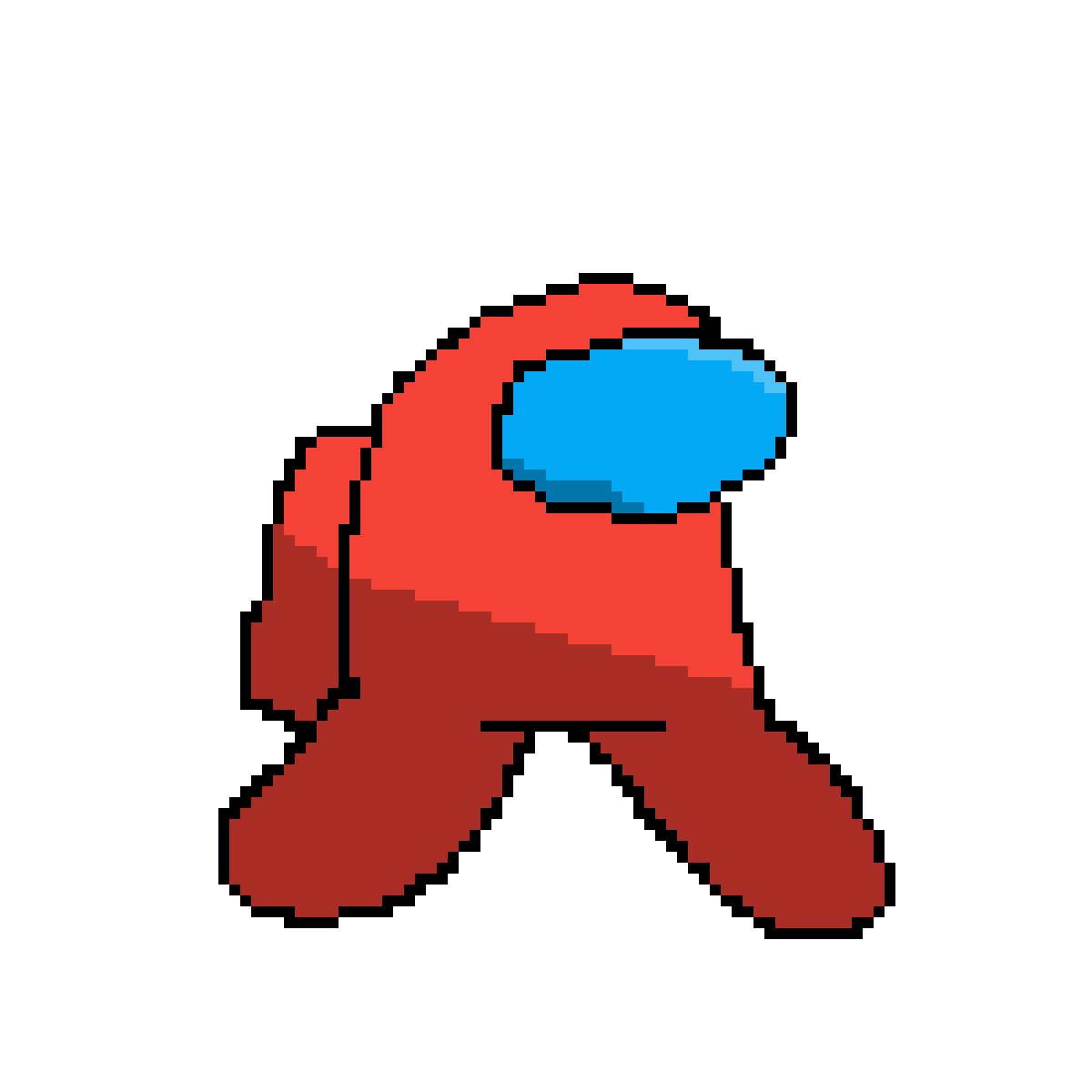 Pixilart - Among us run by ActuallyBf