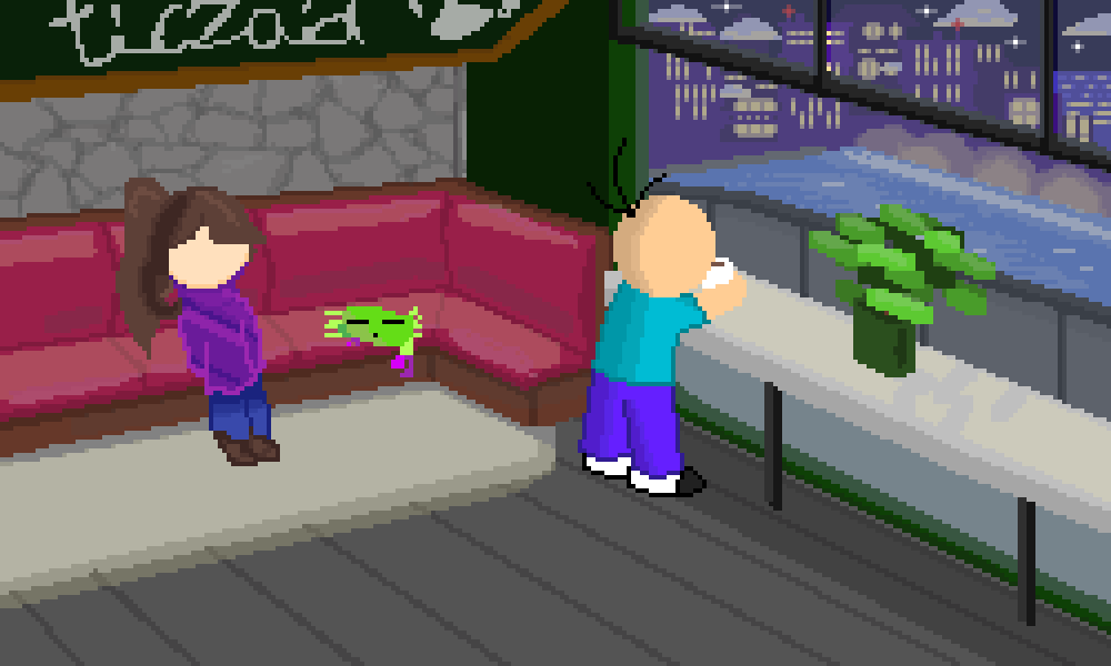 Pixilart - Pikkel, Chilling in the apartment by Soussi05