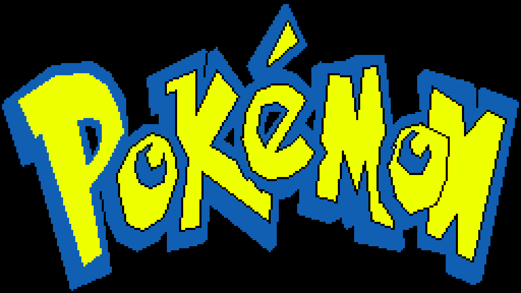 Pixilart - Pokemon Logo by Scribble