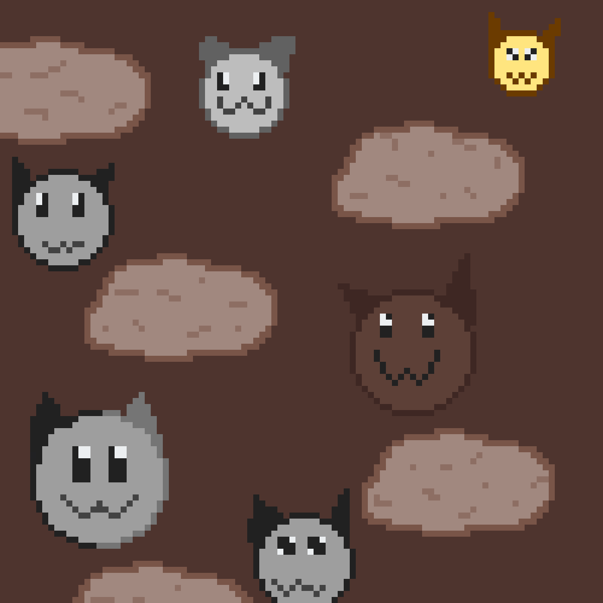 Pixilart - Cats and Potatoes by chaselovescats