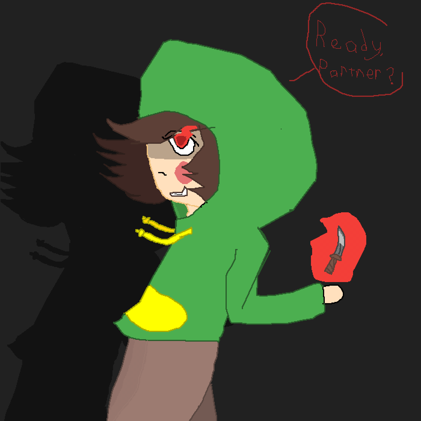 Pixilart - StoryShift Chara by Hufflepuff-Boii