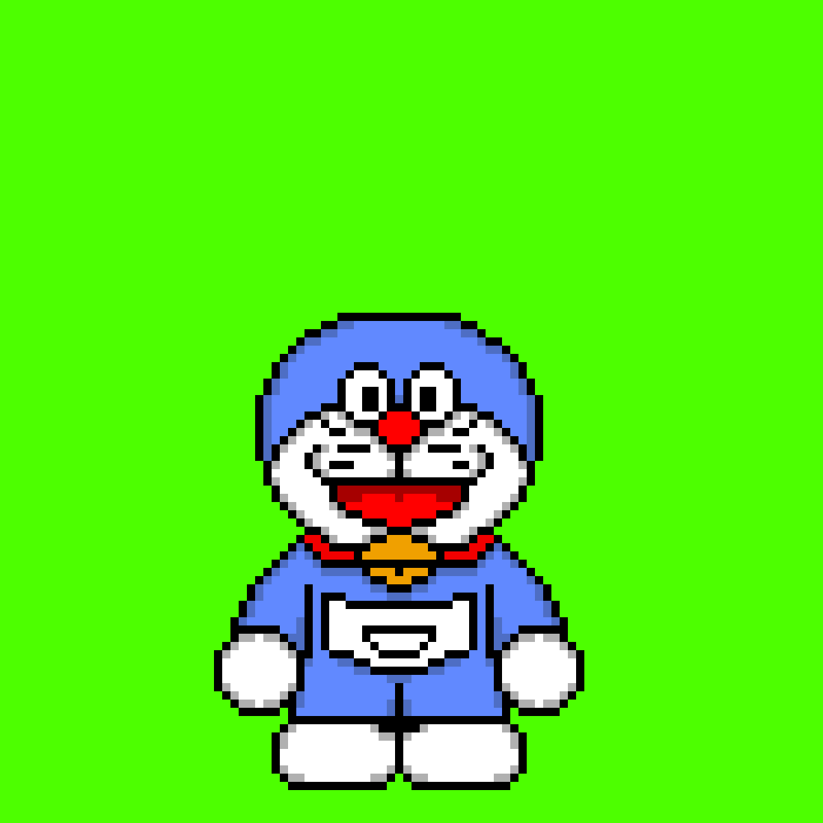 Pixilart - Doraemon Sprite D by PSIGalaxy