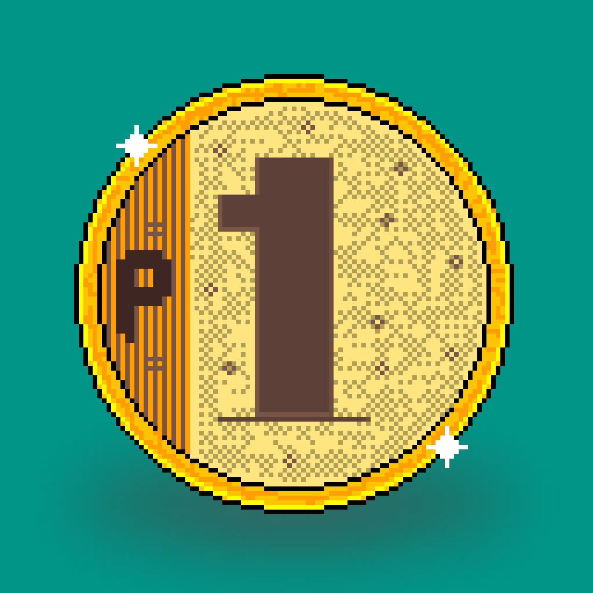 Pixilart - One Pixilart Coin by Orotoro
