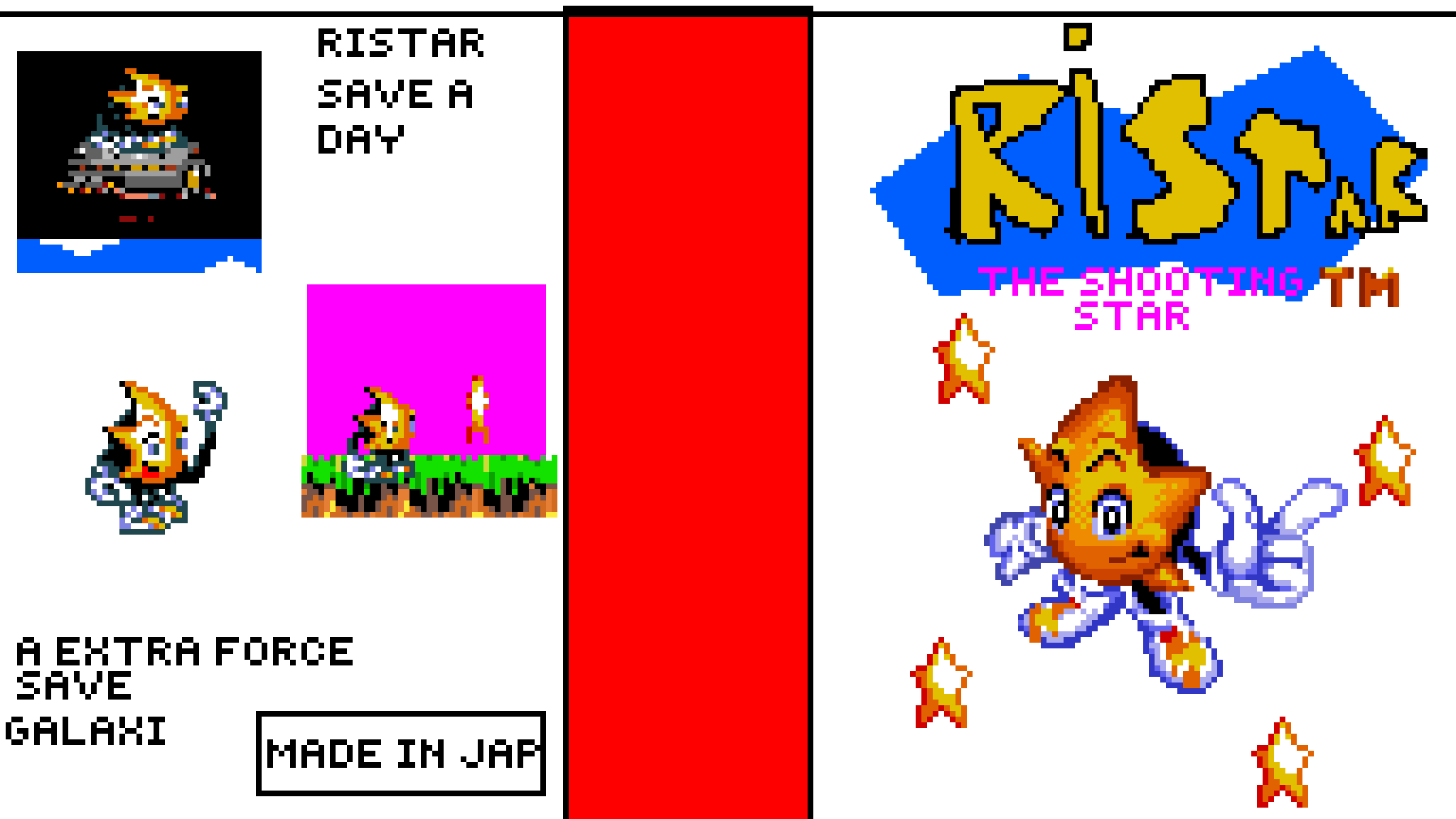 Pixilart - ristar cartridge by RafaStudios2024