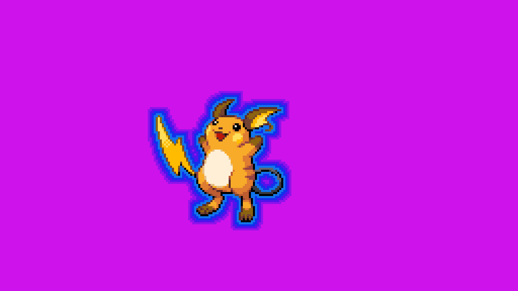 Pixilart - Raichu Sprite by djbrandon199