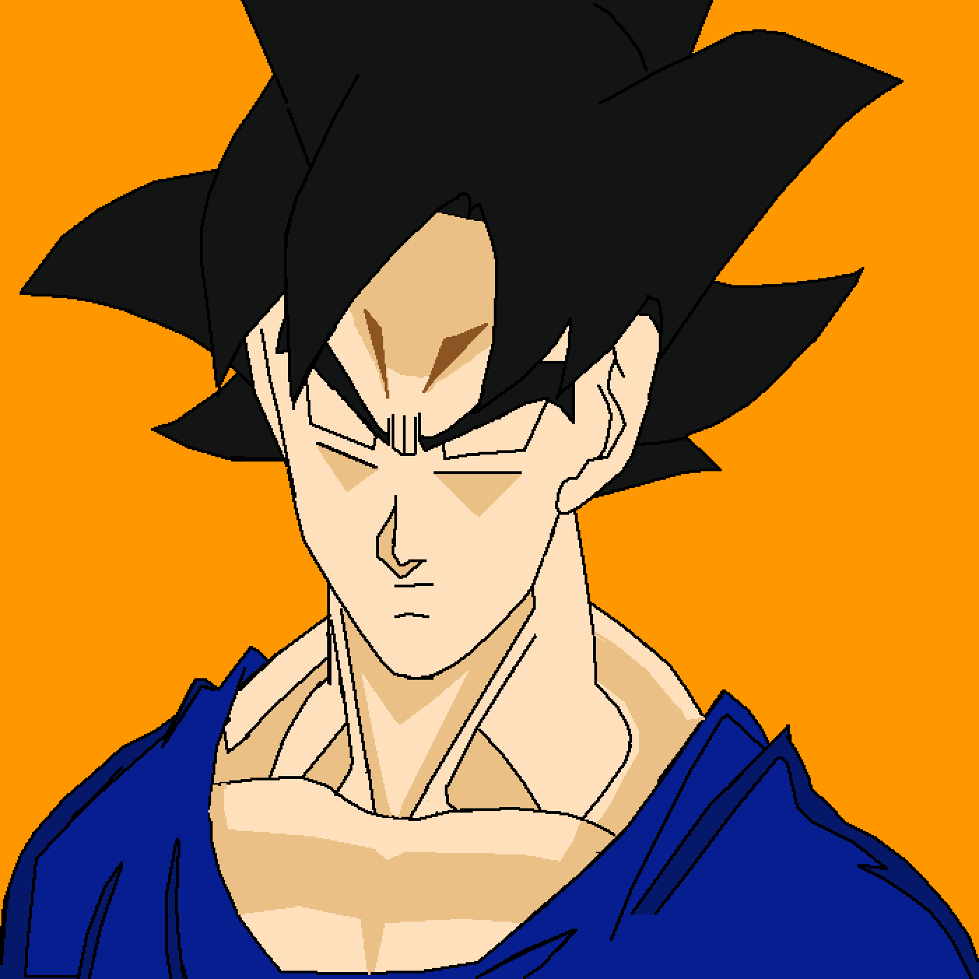 Pixilart - UI Goku by KilluaXYzoldyck