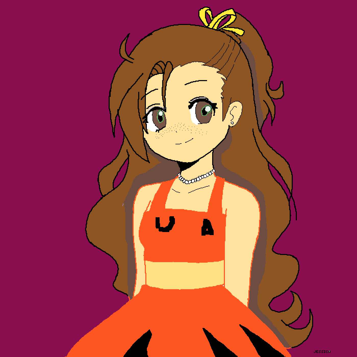 Editando mha ua cheer learder - Herramienta de dibujo de arte píxel en ...