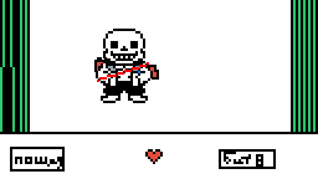 Pixilart - battle SANS by DenSuperOne