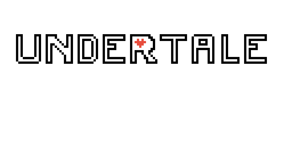 Editing Undertale :D - Free online pixel art drawing tool - Pixilart