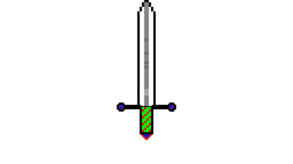 Pixilart - first sword gif by Zenthedog