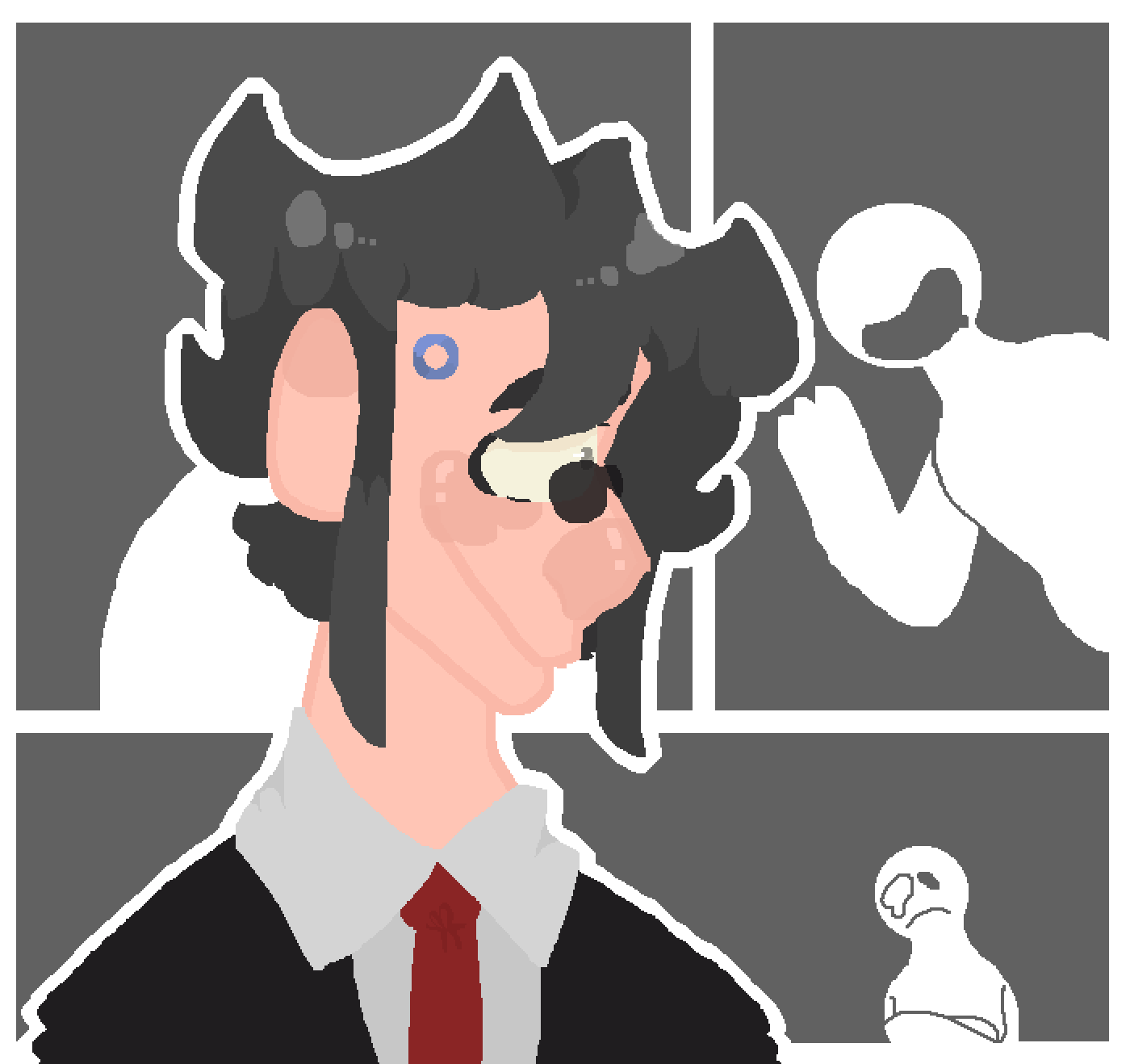 Pixilart - Dr_Him! by Grumpy-Bean