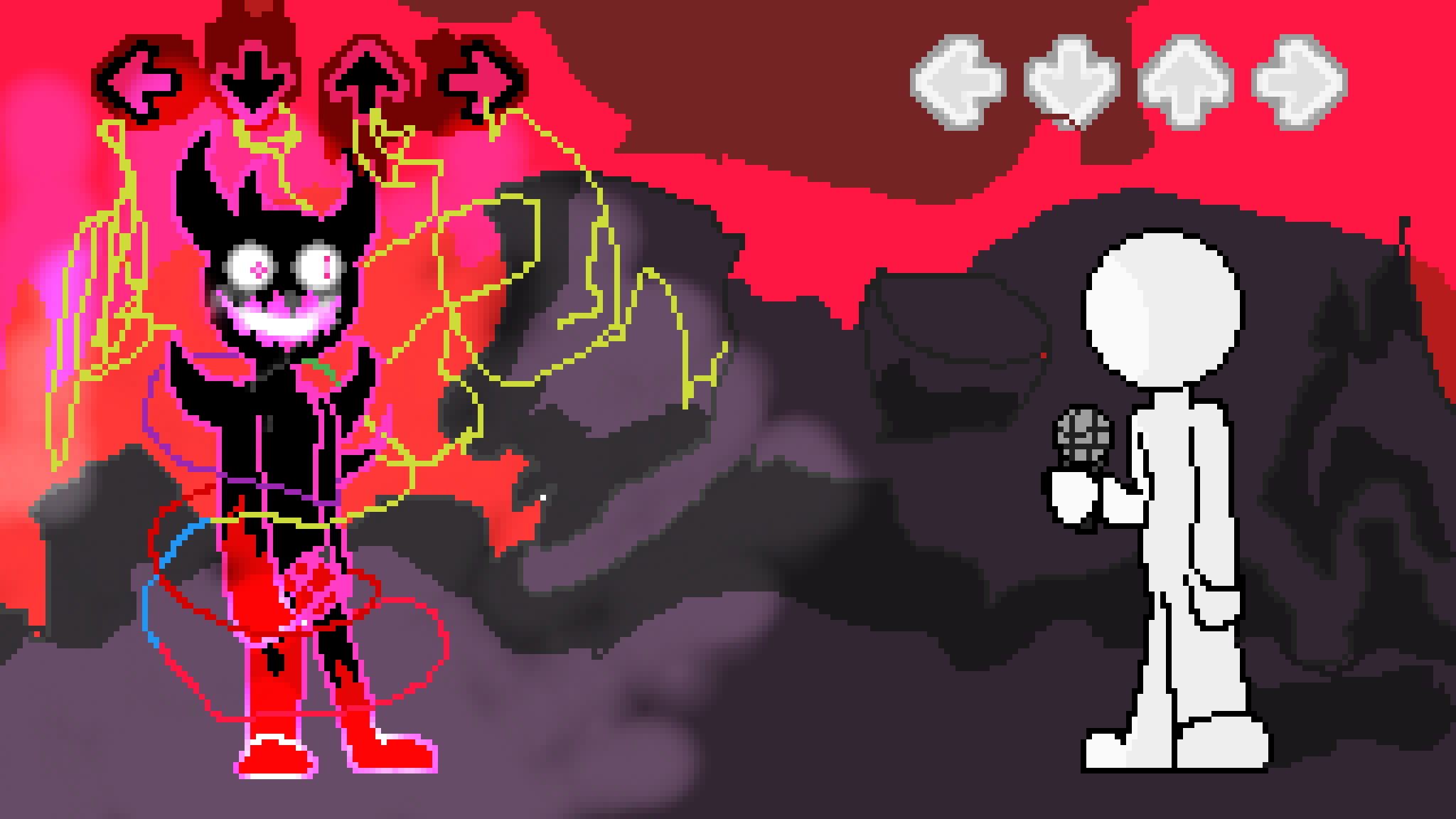 Editing FNF base collab v - Free online pixel art drawing tool - Pixilart