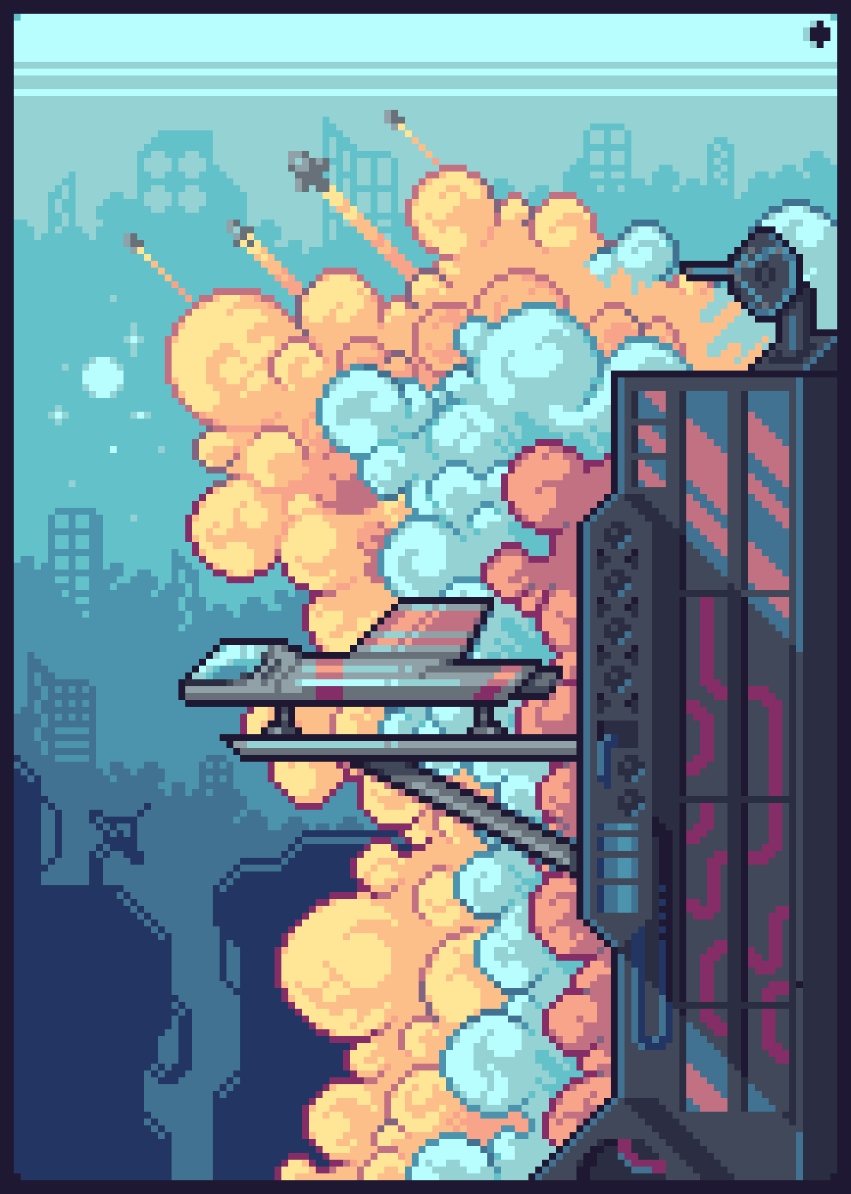 Pixilart - City of clouds by Eclipse89