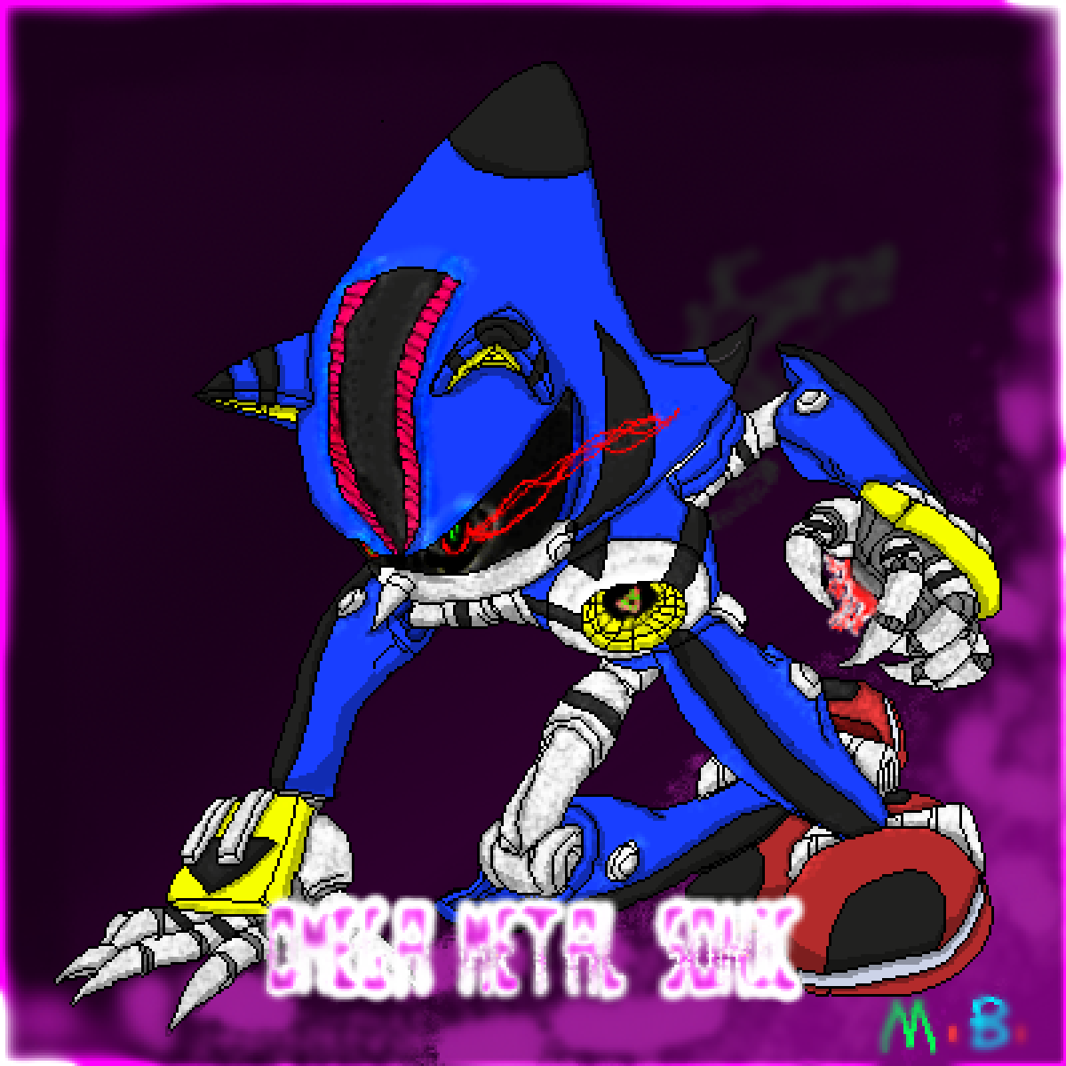 Omega sonic ver by Monsterboy99 - Pixilart