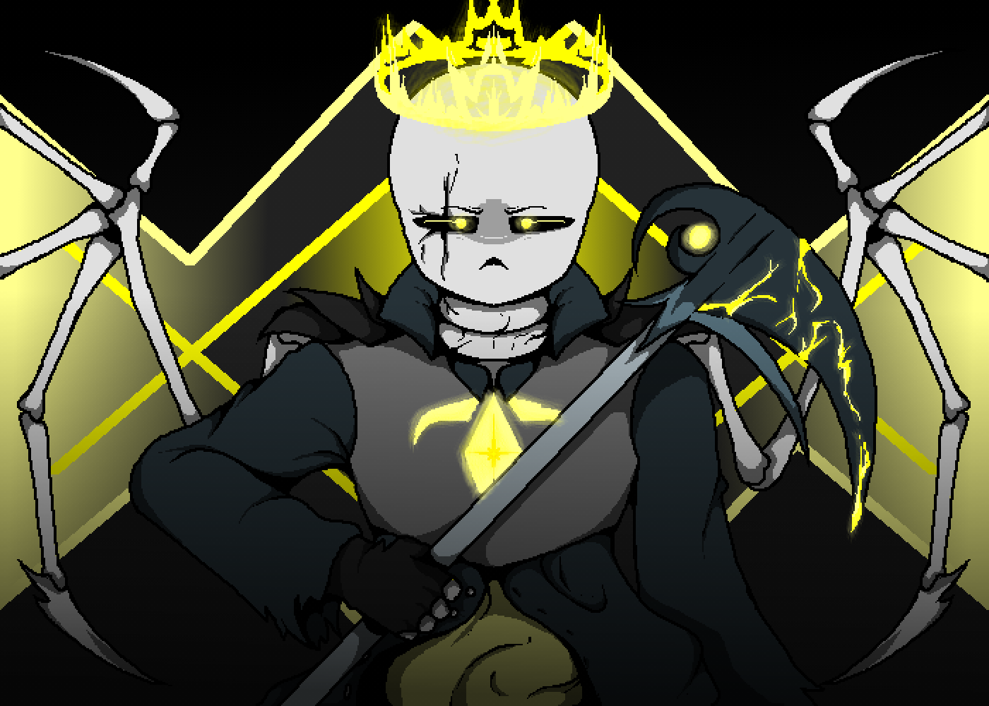 Pixilart - Undertale OCs by ScytheTheDragon