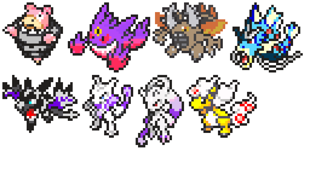 Pixilart - Mega Evolutions Part 2 by Logman876