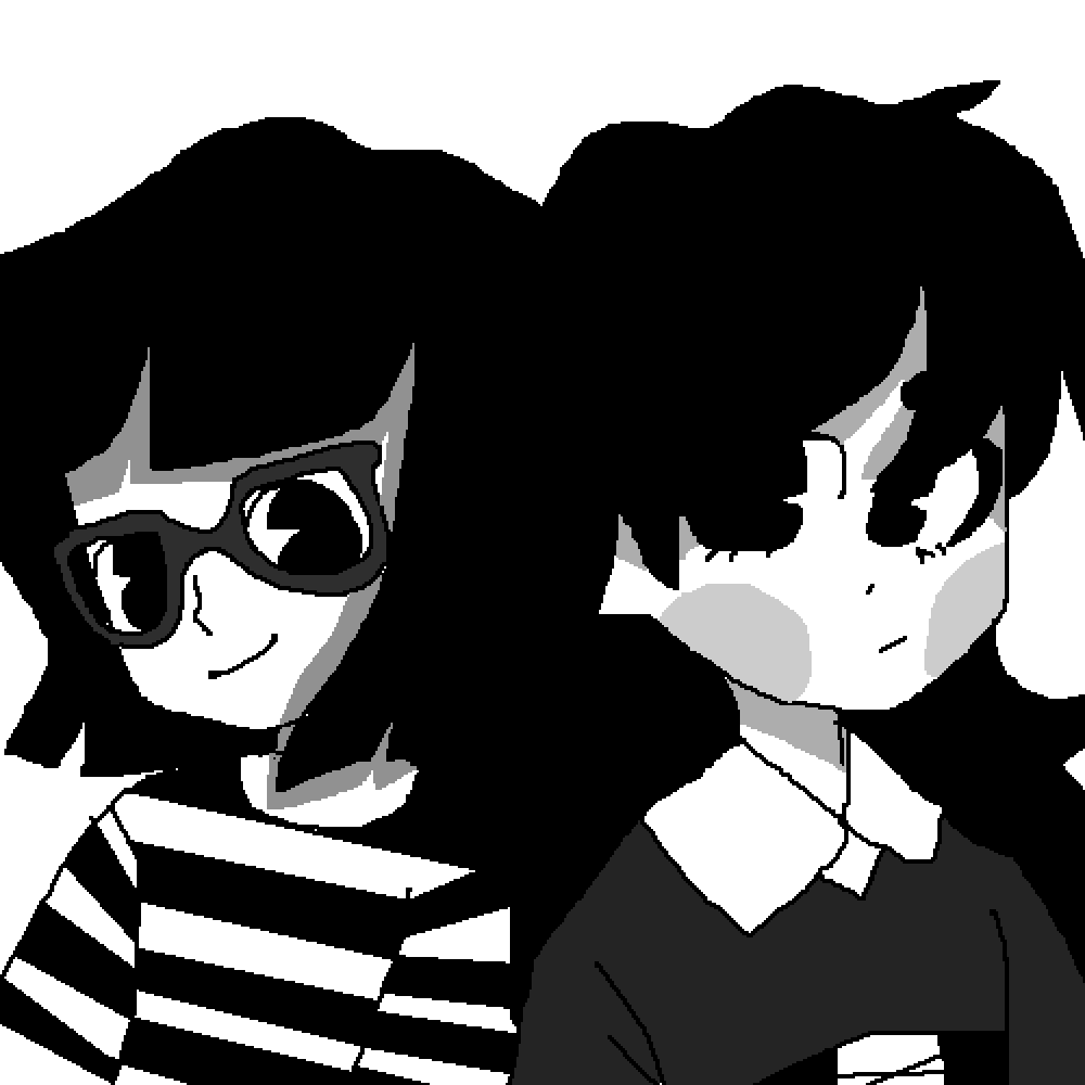 Pixilart - two BATIM O.C'S by Duelist