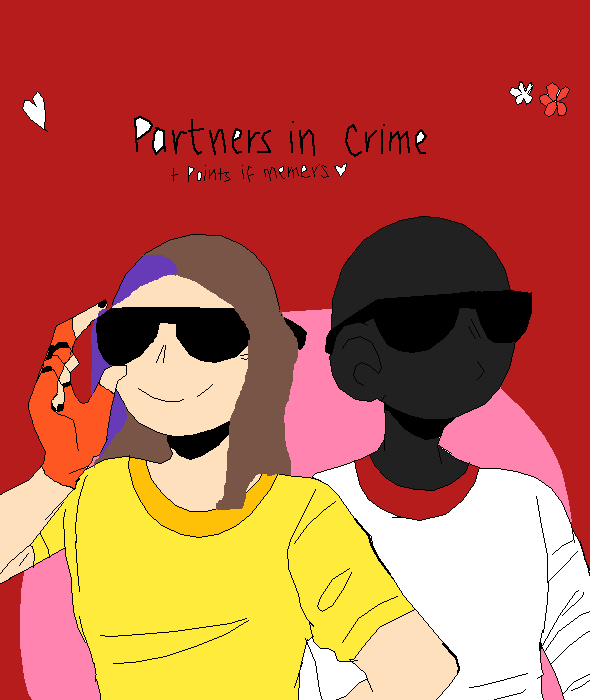 Pixilart - Partners In Crime by C0AL-3AT3R