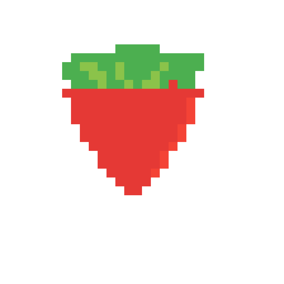 Editing strawberry - Free online pixel art drawing tool - Pixilart