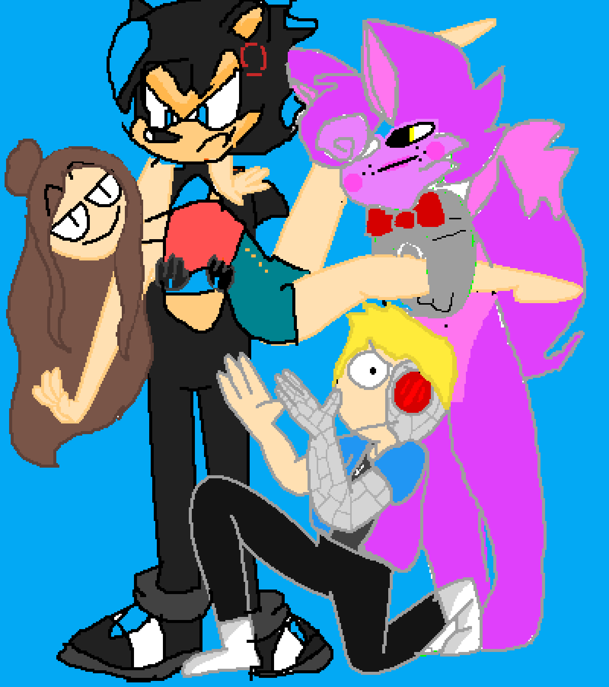 Pixilart Get Off Me By The 91 Hero