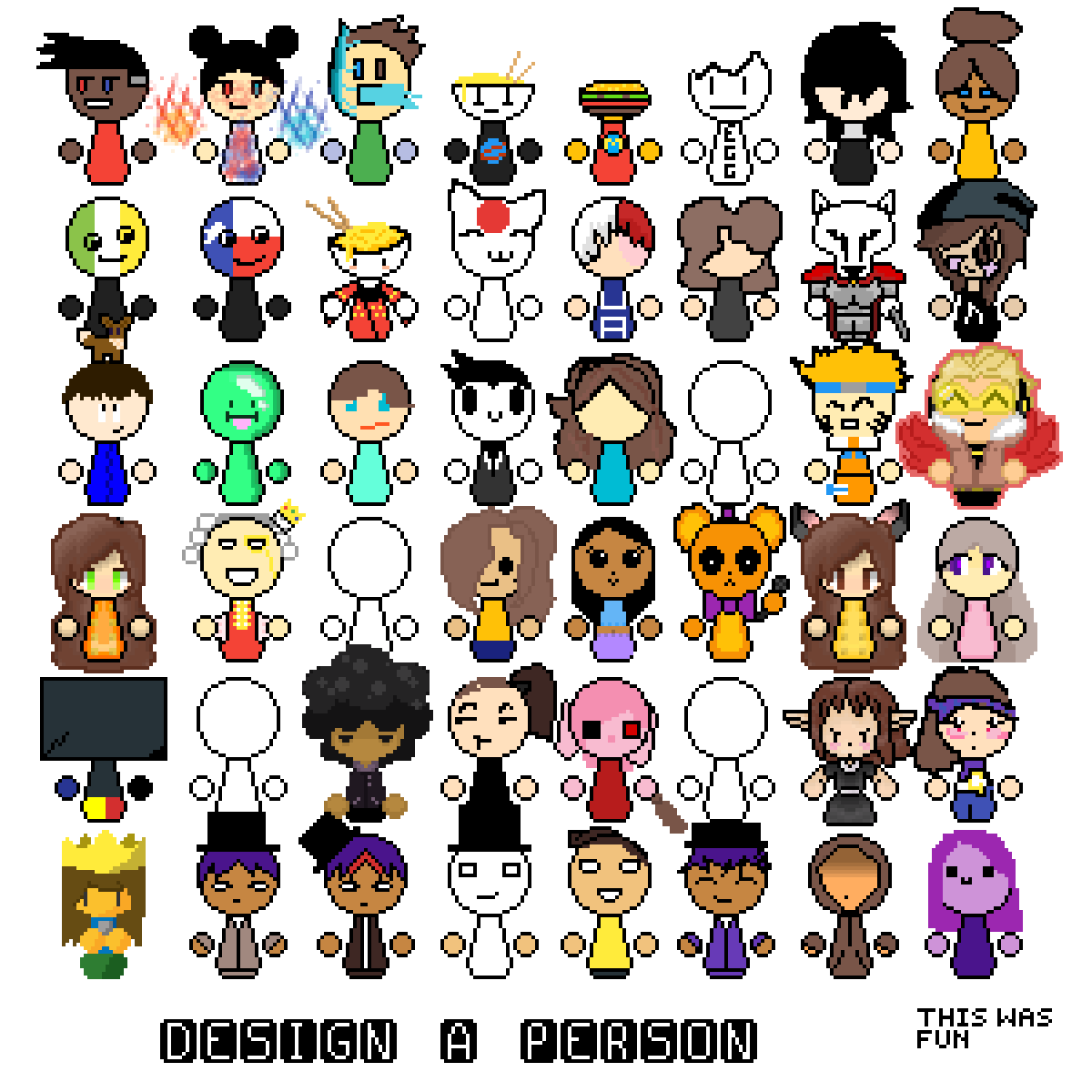 Editing Keigo Takami as a mii - Free online pixel art drawing tool ...