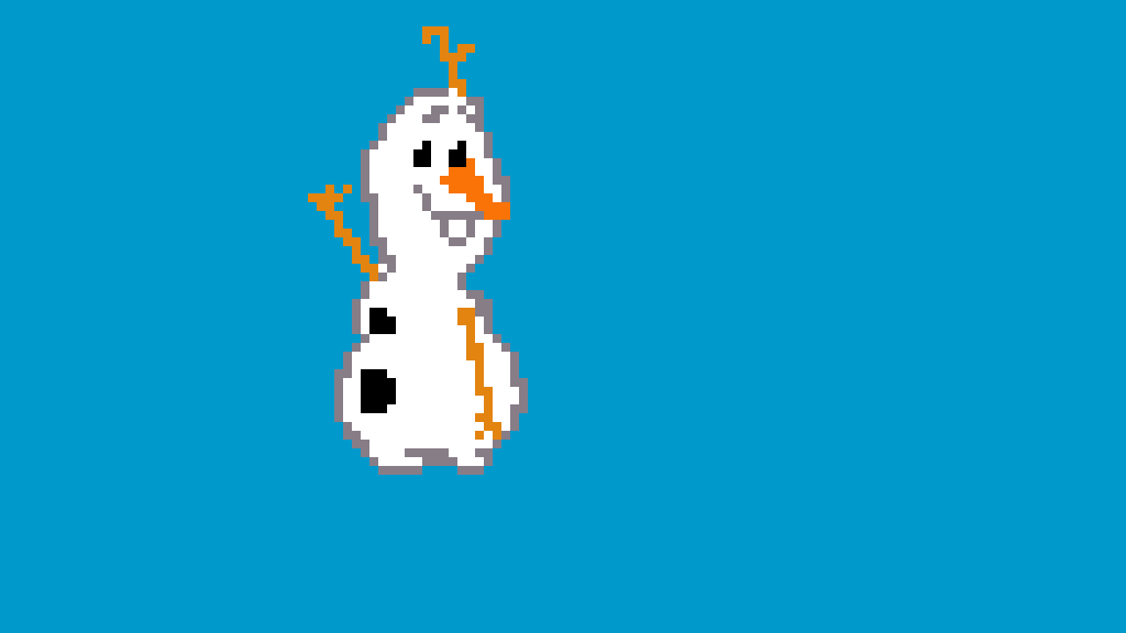 Pixilart - OLAF by pixeldog