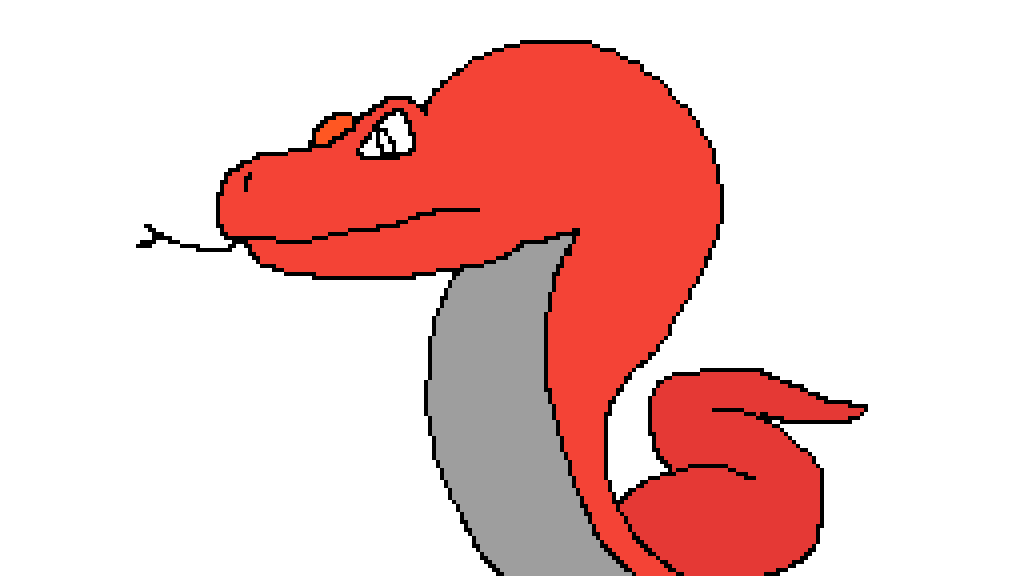 Editing Red Spitting Cobra - Free online pixel art drawing tool - Pixilart