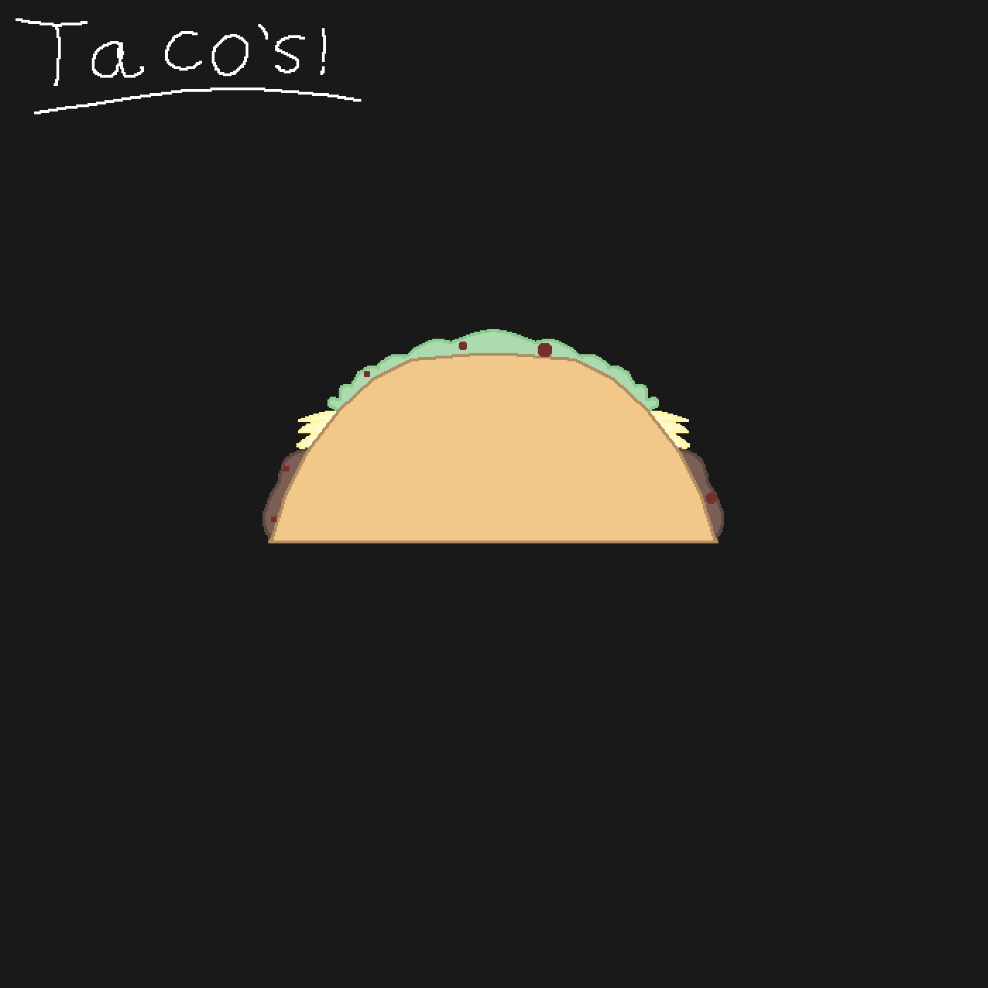 Pixilart - TACOS by Sushi-Kuna