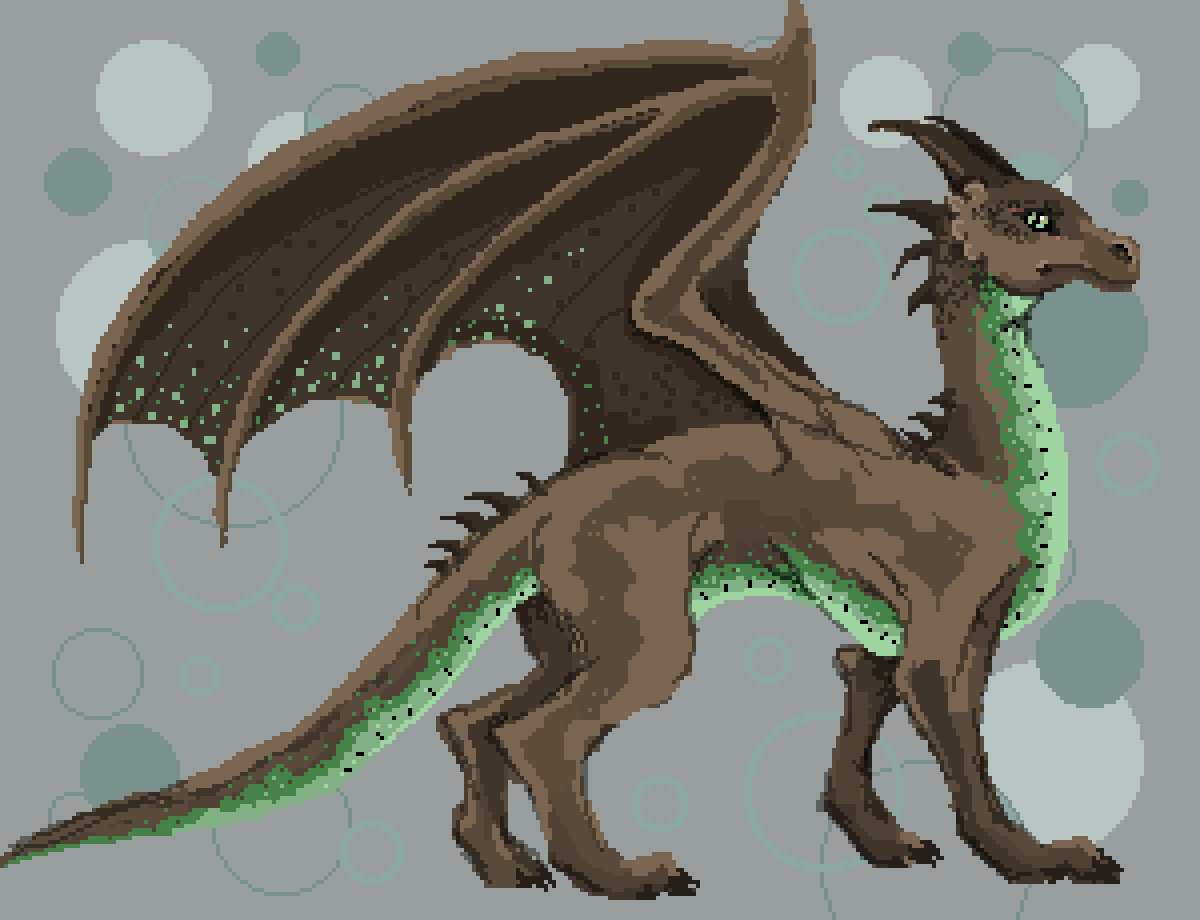 Pixilart - Kiwi Dragon by DRAG0N