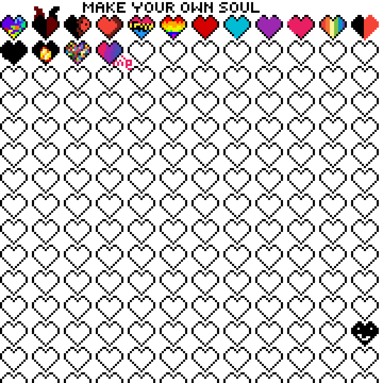 Editing draw a soul - Free online pixel art drawing tool - Pixilart