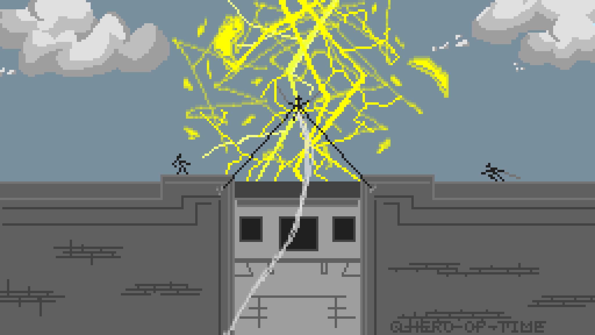 Pixilart - wall of maria AOT by hero-of-time