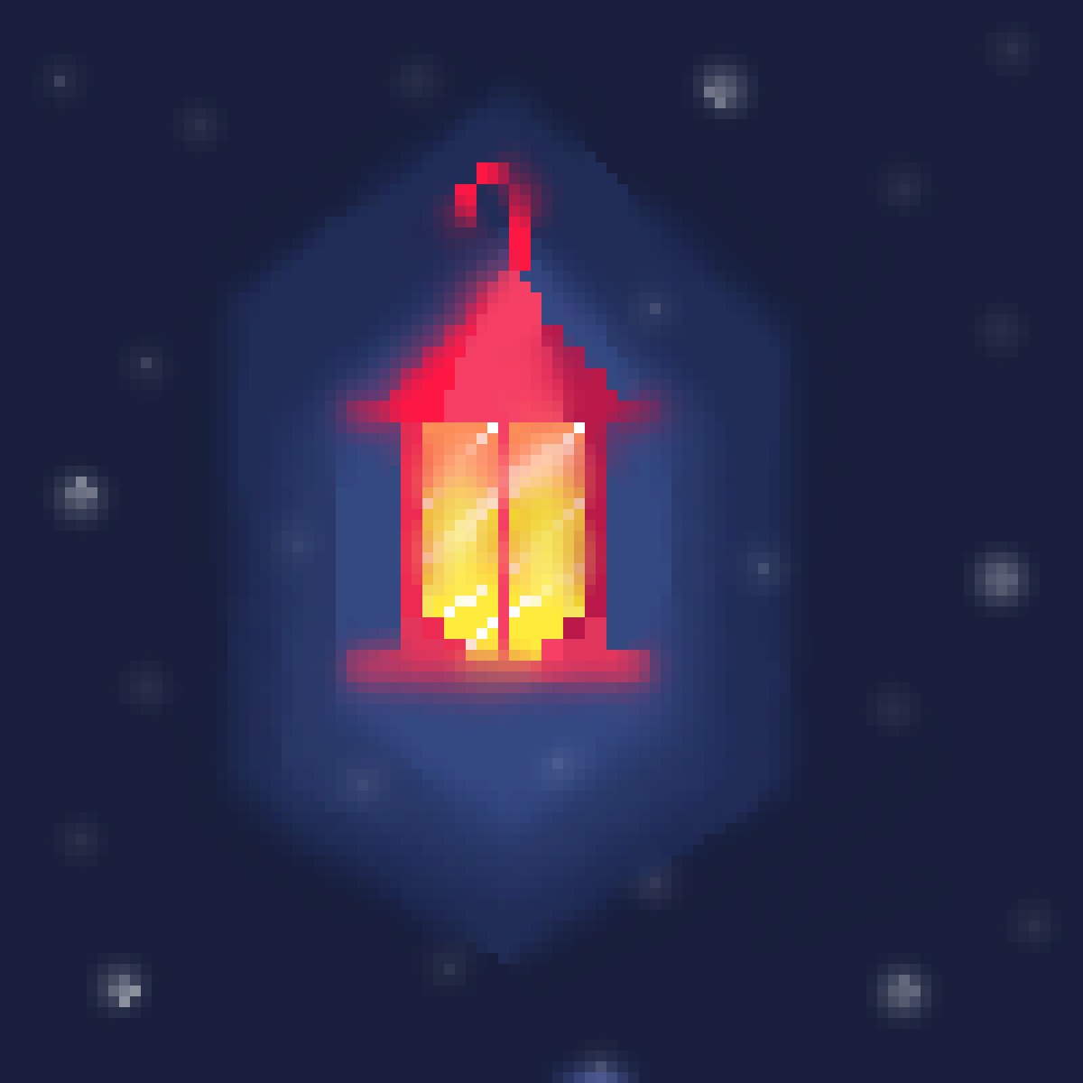 Pixilart - Floating Lantern by ChillFoxie2007