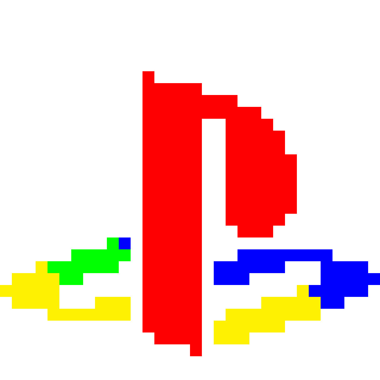 Pixilart - PS1 logo remastered by camkachu