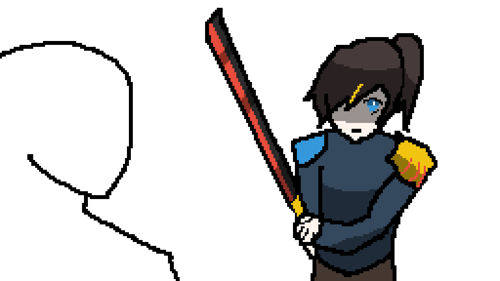 Pixilart - Fight! Collab by polme12116Z