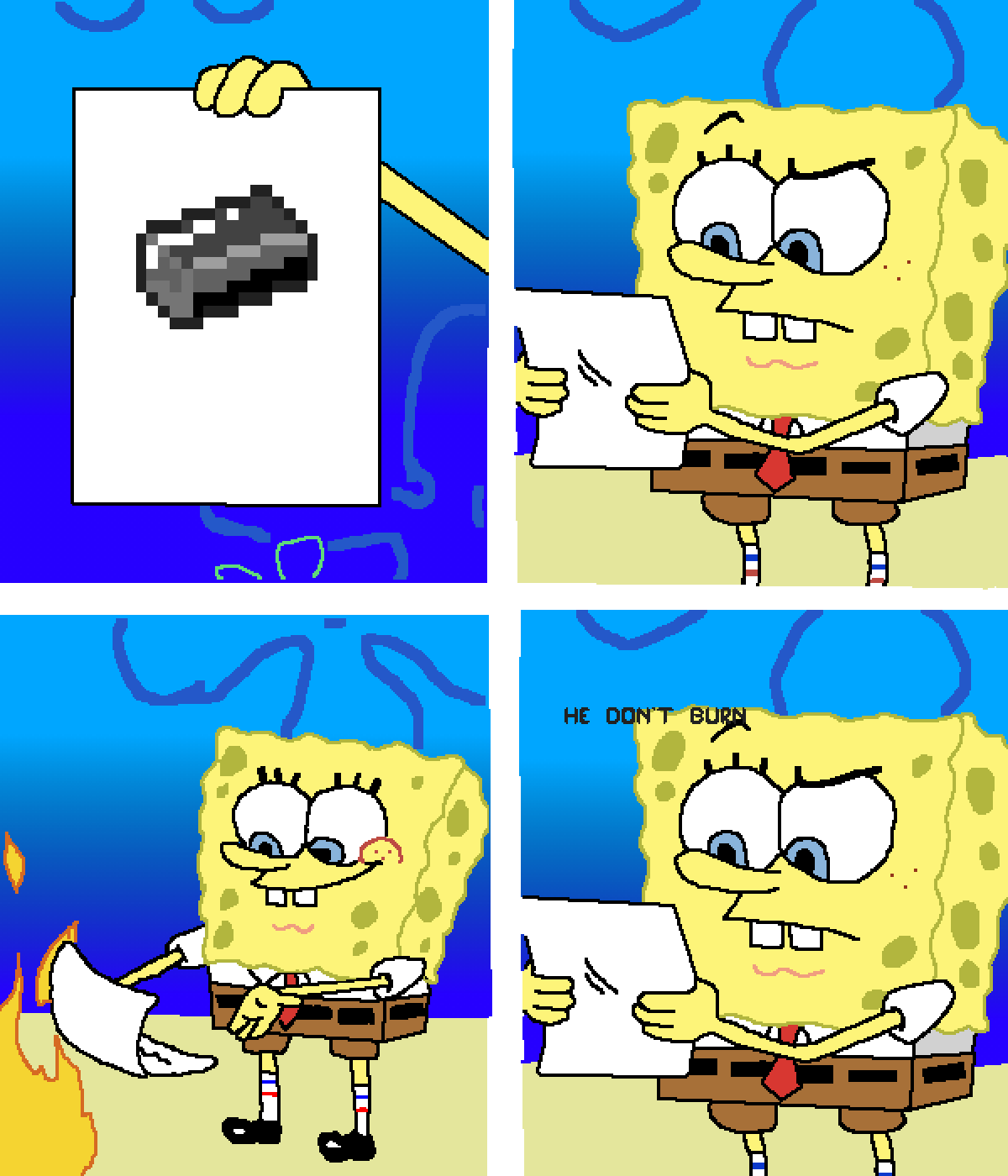 Pixilart - Netherite meme by DUyYxWHGUpBNcXo