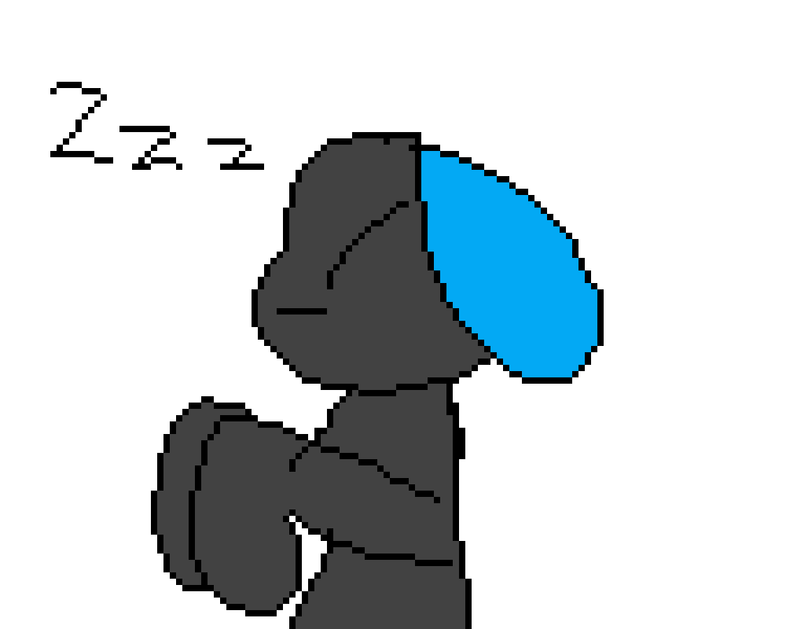 Editing Almost Asleep - Free online pixel art drawing tool - Pixilart