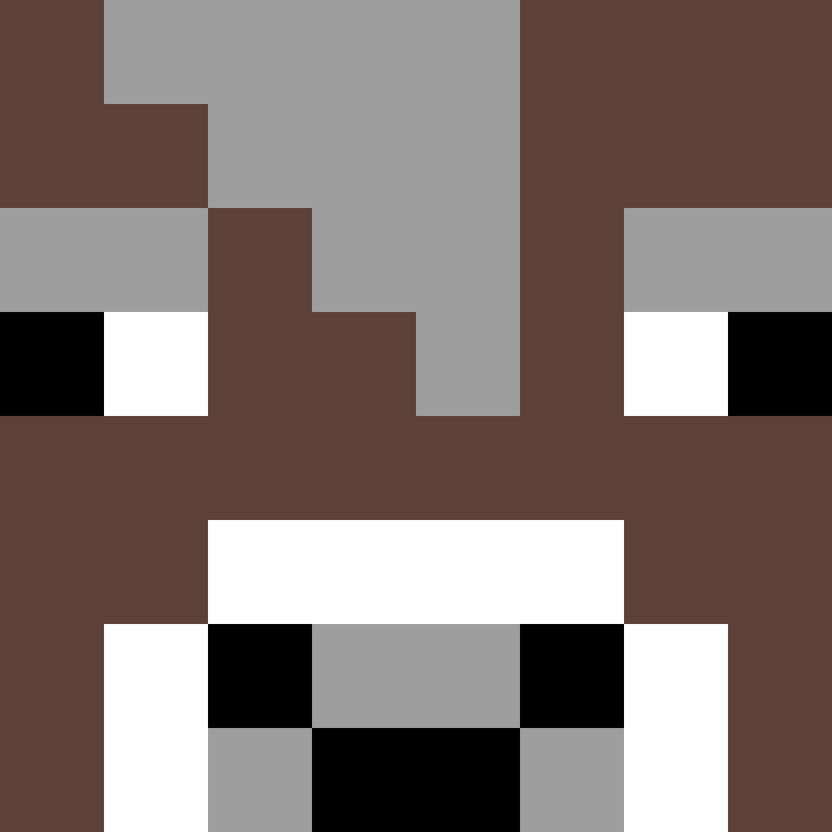 Pixilart - minecraft cow by the-scar-legend