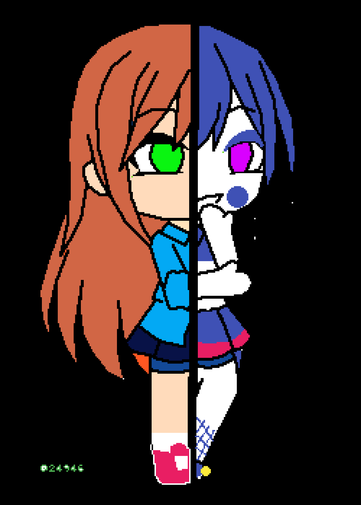 Pixilart - clara and ballora by shawtybaebaddie