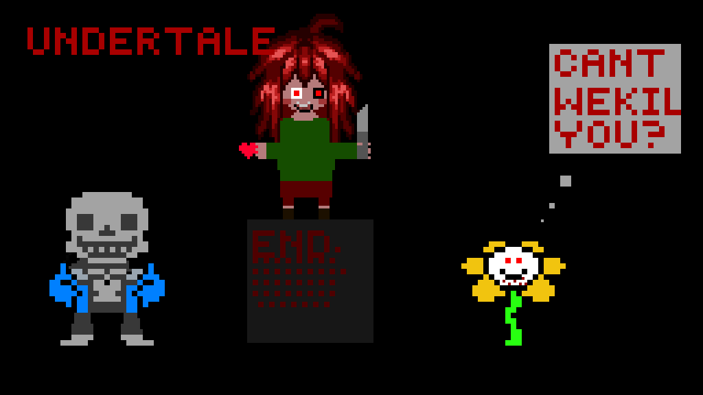 Editing undertale - Free online pixel art drawing tool - Pixilart