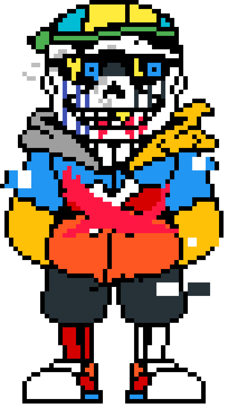 Editing combined au fate v2 - Free online pixel art drawing tool - Pixilart