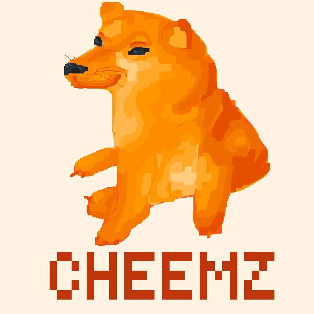 Pixilart - cheemz by Sparky158