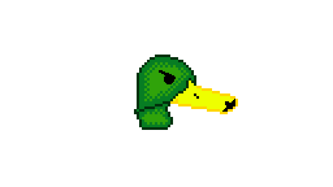 Editing Triggered Duck - Free online pixel art drawing tool - Pixilart