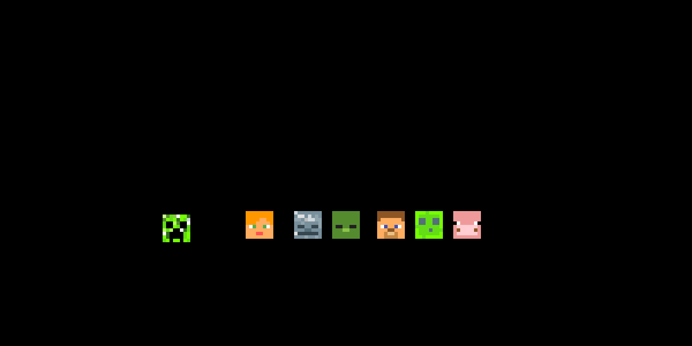 Pixilart - Minecraft faces by yannrhen