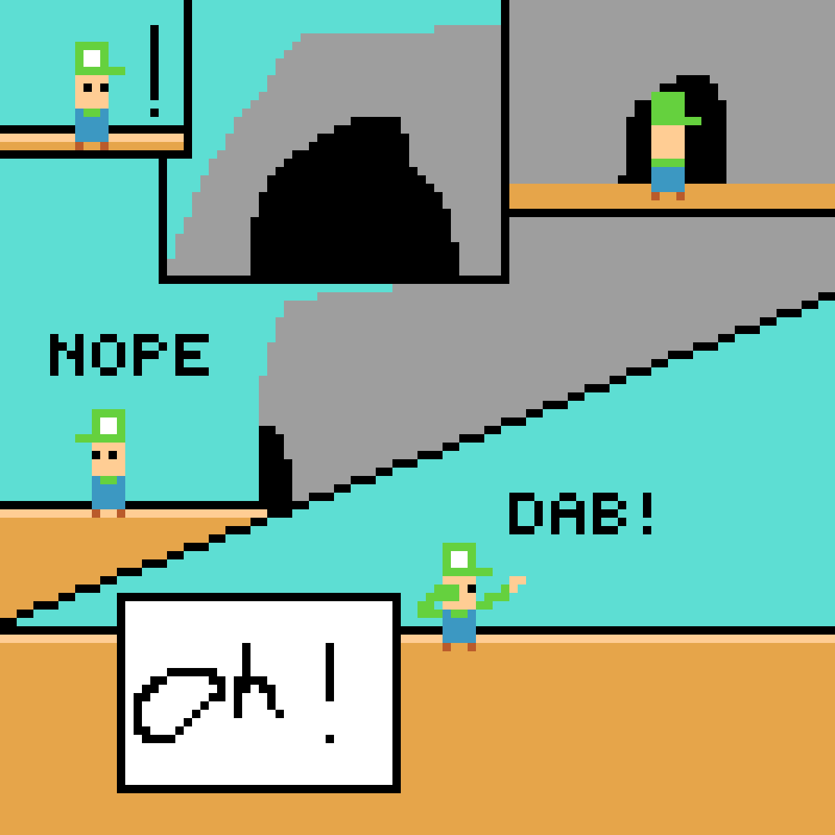 Episode 13 - Luigi has an adventure - Pixilart Comics
