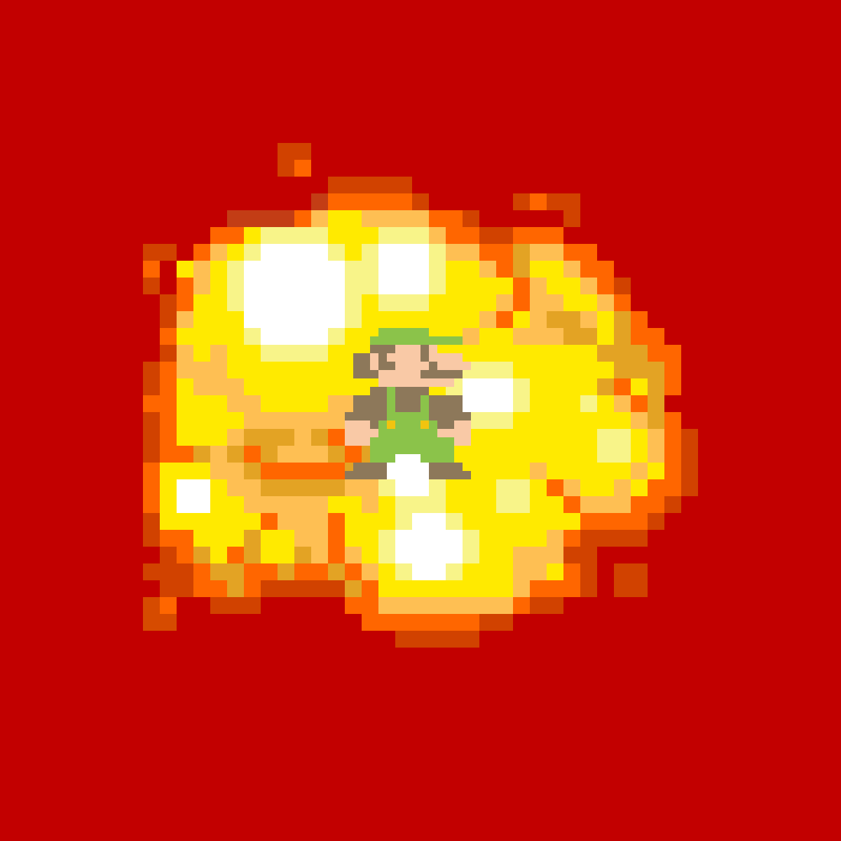 Editing LUIGI - Free online pixel art drawing tool - Pixilart