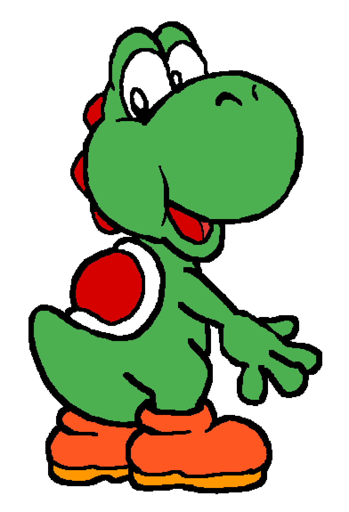 Editing Yoshi - Free online pixel art drawing tool - Pixilart